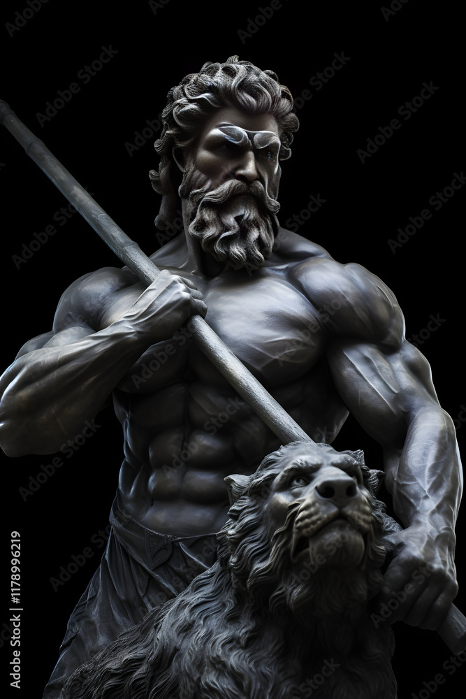 Iconic Stone Sculpture of Hercules- A Testament of Brawn, Bravery and ...
