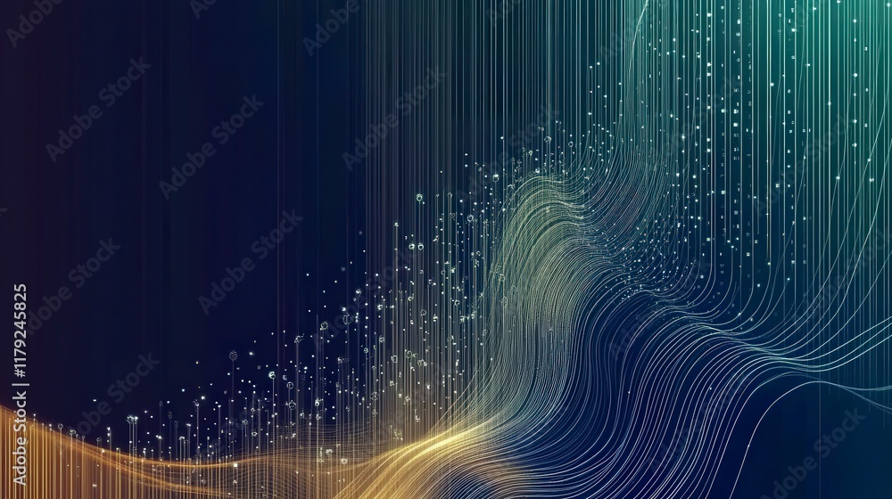 Digital Data Flowing Through a Network with Symbolic Codes and Wavy ...