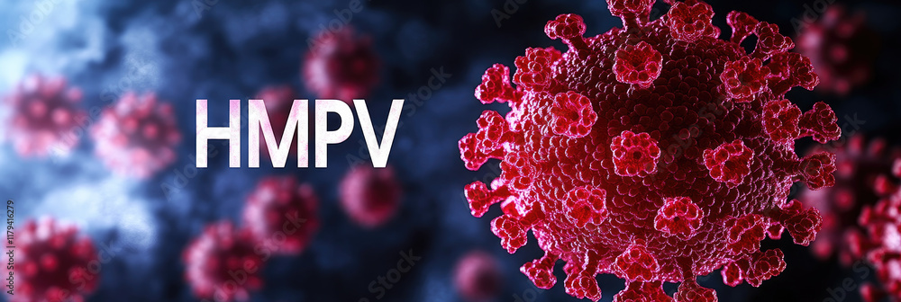 Human metapneumovirus, hMPV or HMPV —a type of RNA-containing virus of ...