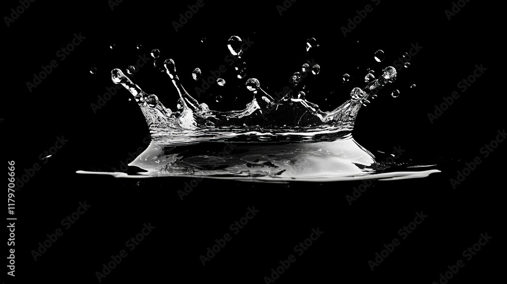 Water splash sequence animation sprite sheet for motion graphic or ...
