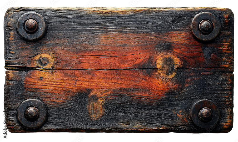 Rustic wooden plank with fiery orange glow, scorched wood texture ...