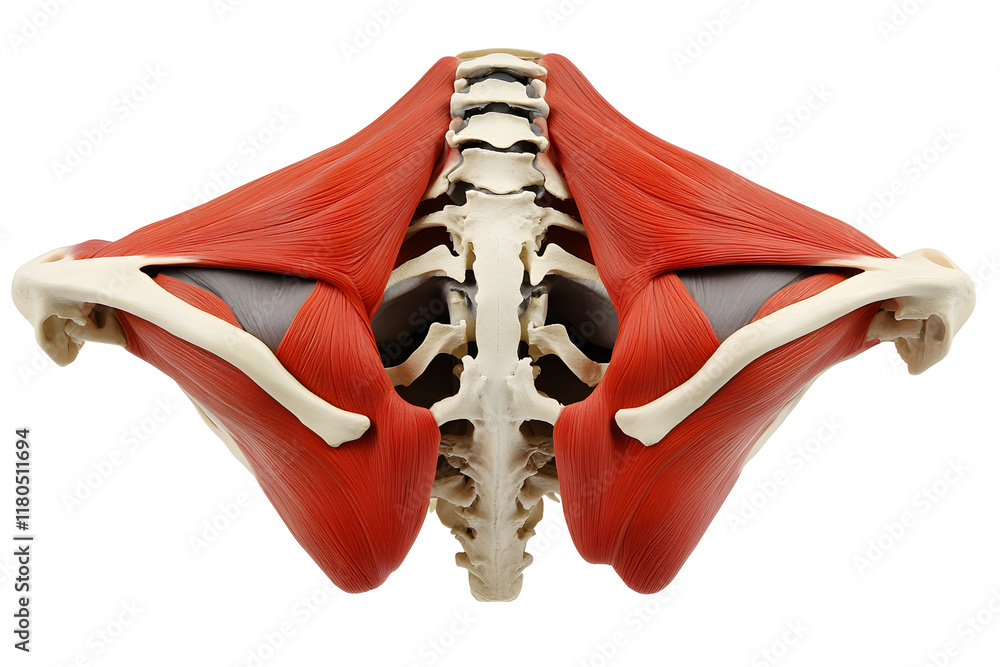 Explore Human Anatomy: Posterior Pelvic Muscles and Bones Detailed View ...