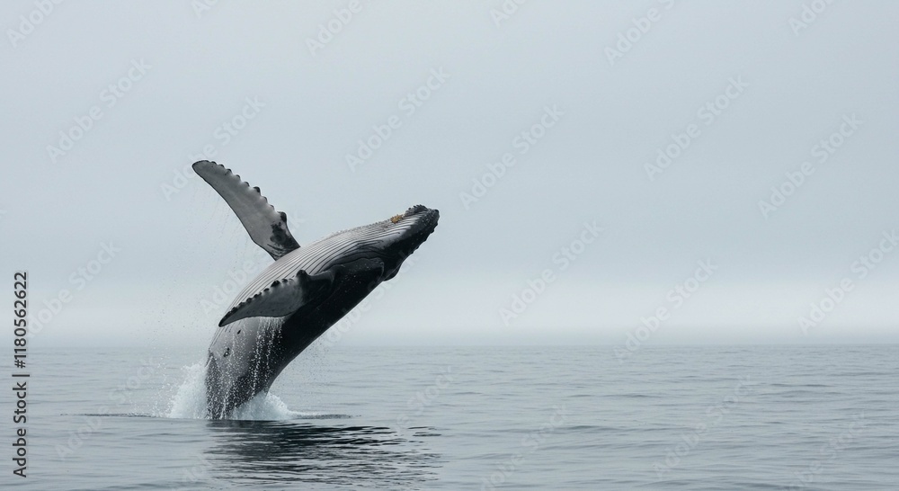 Humpback Whale Breaching Ocean Wildlife Marine Life Nature Photography ...