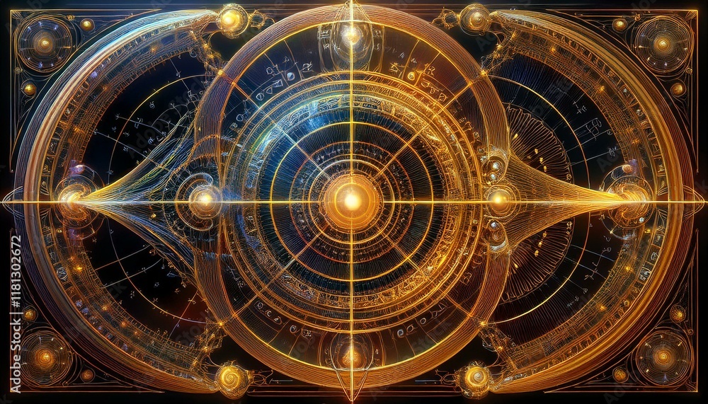 Mathematical equation transforms into golden spirals, fractals, and ...