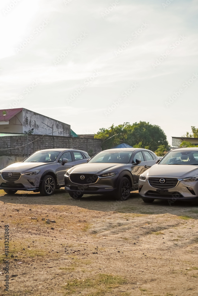 30 OCT BANGSAEN THAILAND 2024 Event Car all new mazda 2 mazda3 bt50 cx5 ...