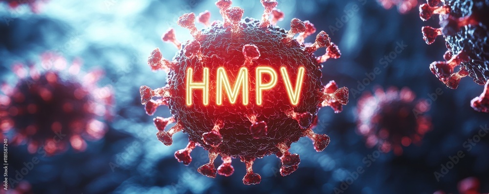 Hmpv virus spread awareness campaign global health infographic digital ...