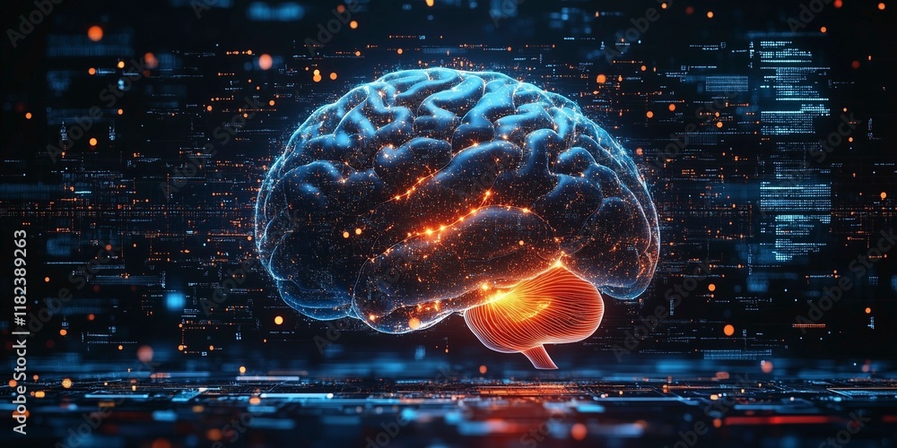 Digital consciousness, brain potential. Ideas and innovation. Free your ...