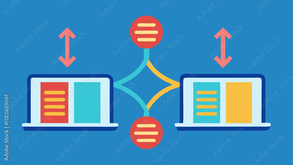 Visual Comparison An image of two DNA profiles side by side on a ...