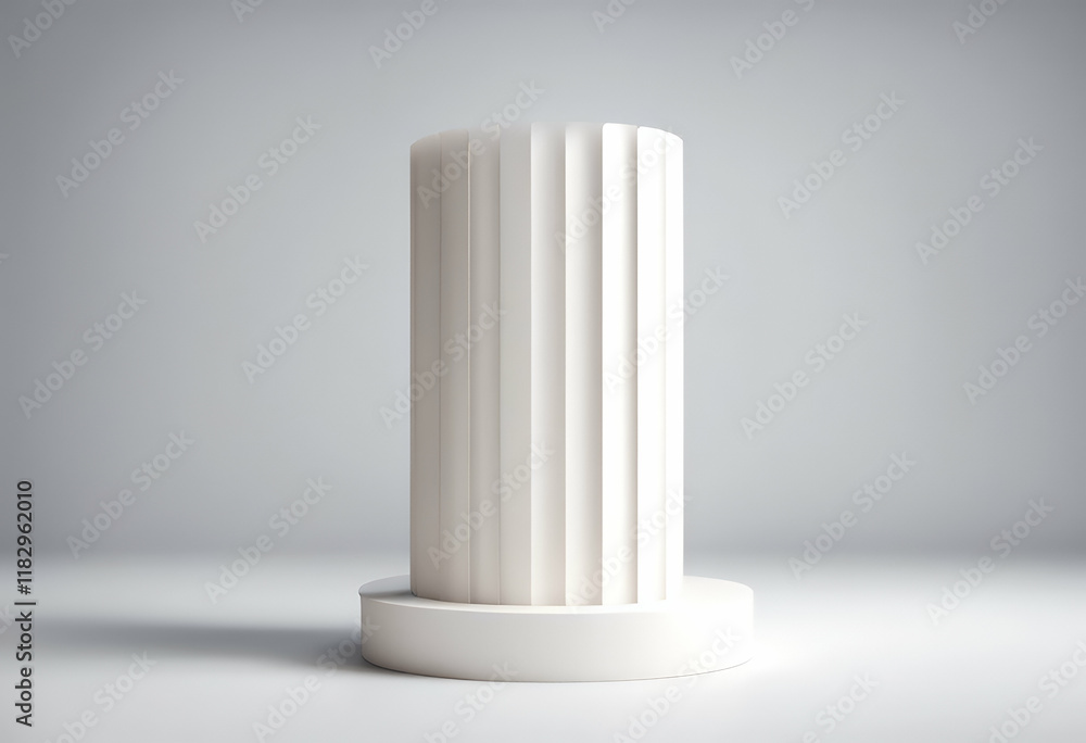 cylinder podium dais rank three place victory winner top gold silver ...