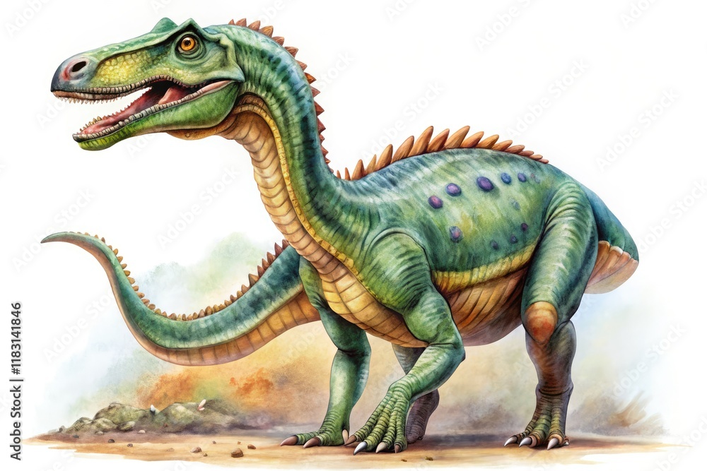 Dakosaurus, a prehistoric marine reptile of the Jurassic and Cretaceous ...