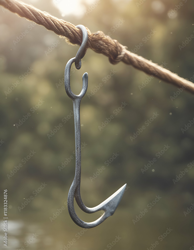 transparent fishing olated png background hanging line fish big knot ...