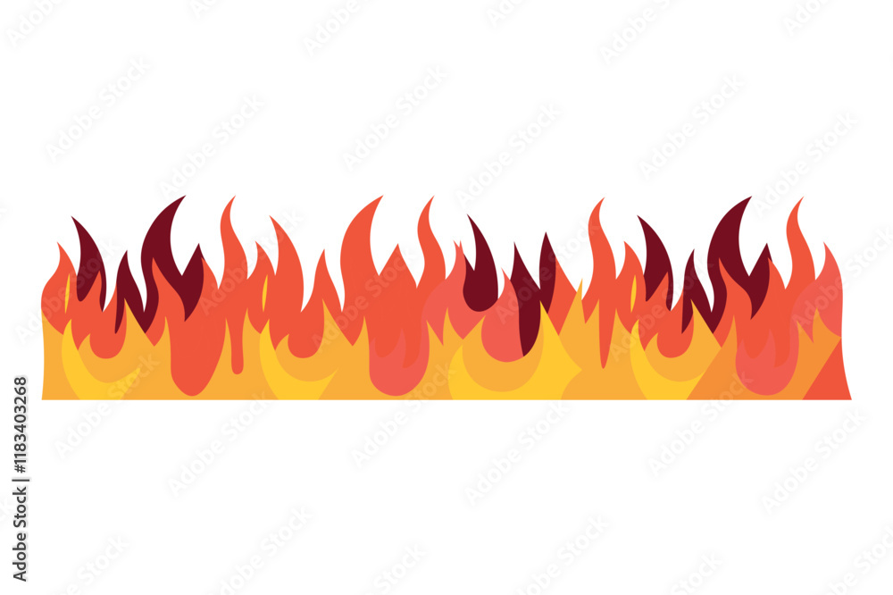 Stunning Fire Patterns for Seamless Backgrounds, burning flame, fiery ...