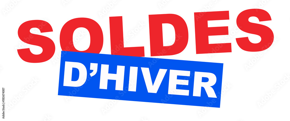 logo soldes d'hiver, PNG sur fond transparent Stock Illustration ...