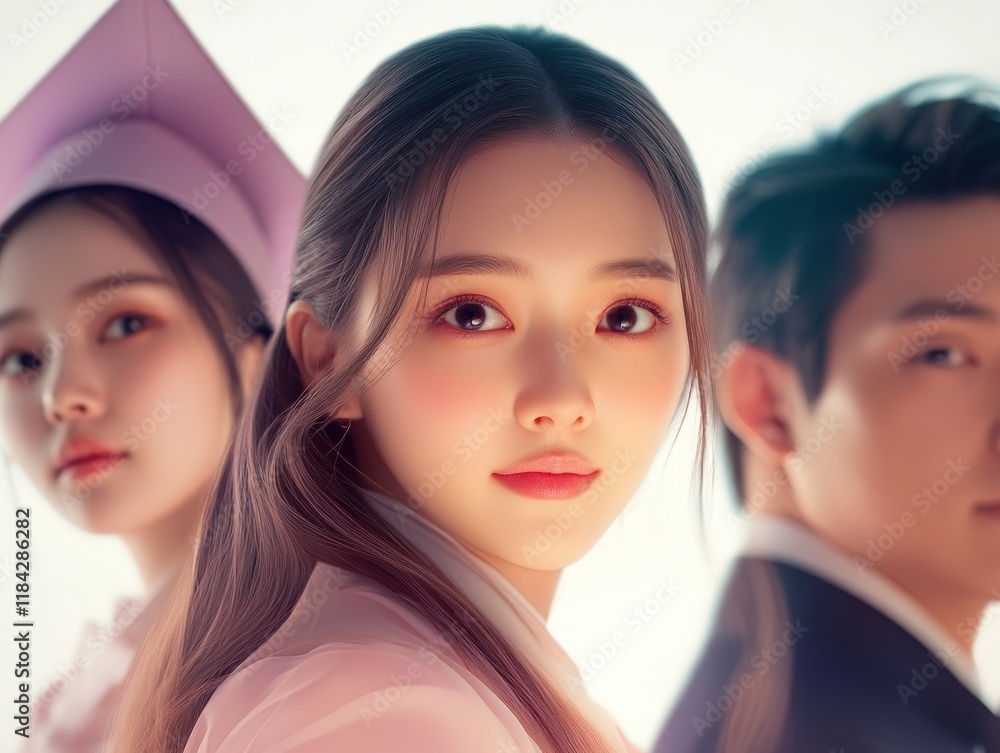 A creative illustration showing alumni thriving in different ...