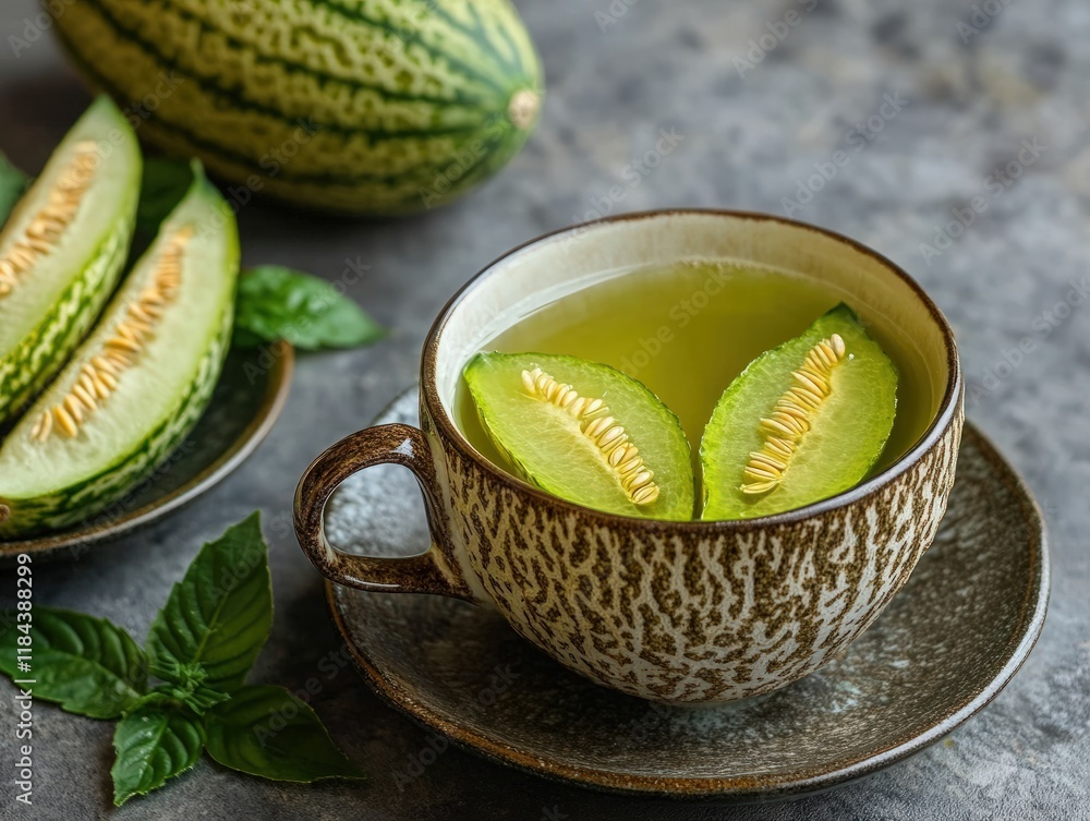 Angelica root and red jujube tea, rich in herbal benefits, aromatic and ...