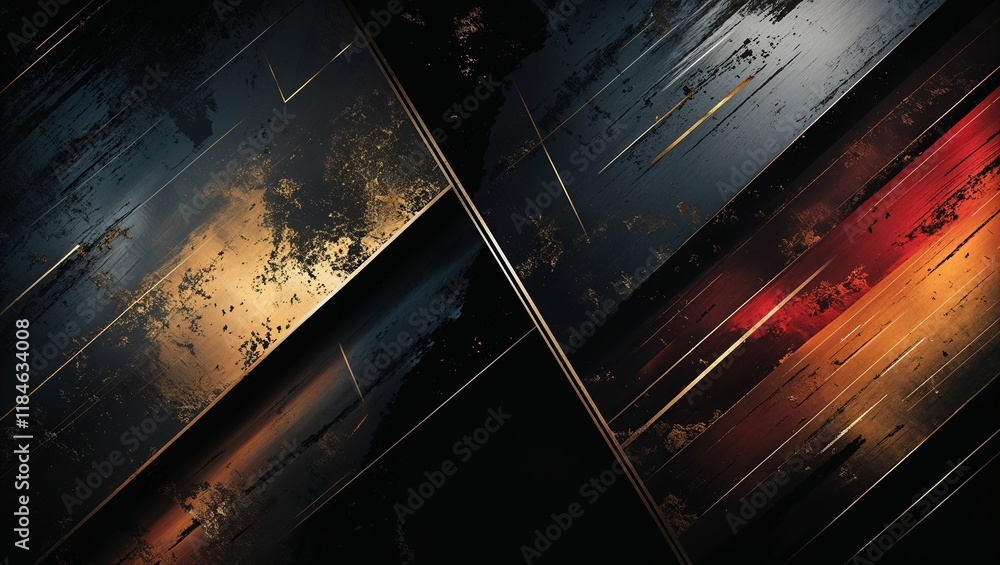 Phoenix Rising from a Dark, Moody Abstract Background Featuring Fiery ...