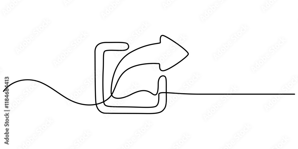 Share icon. Arrow symbol, Reply send forward icons button. Send message ...