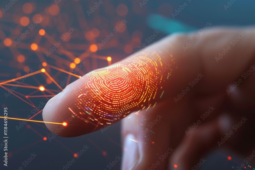 Biometric identification process for secure online voting using ...