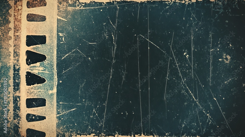 Retro flare photo overlay with hologram and dust texture. Old film ...