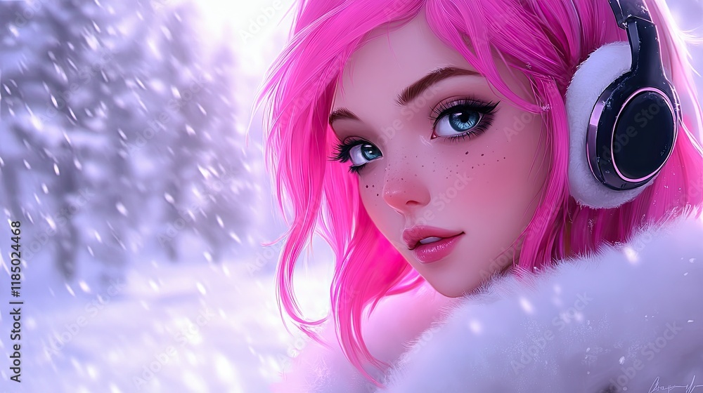 A cyberpunk synthwave technology background wallpaper featuring an ...