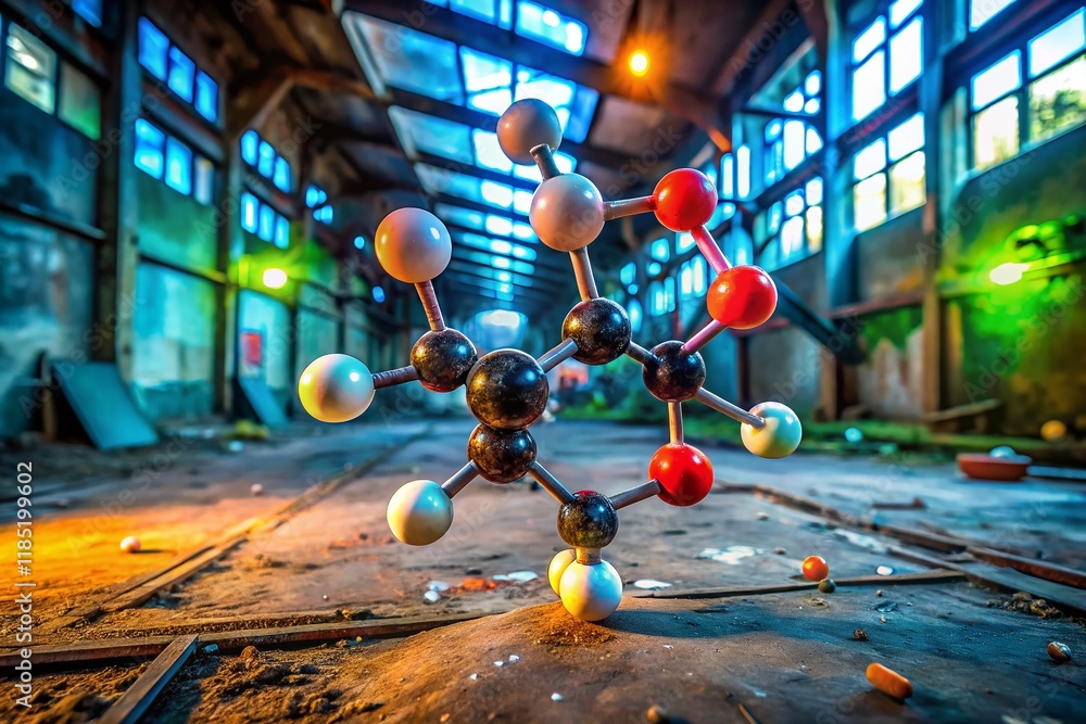 Ethyl Acetate Molecule: 3D Model, Polar Aprotic Solvent, Food Additive ...