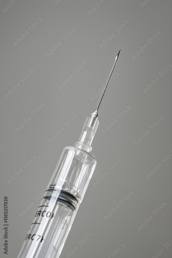 Sterile Medical IV Needle Displayed In Conducive Environment for Safe ...