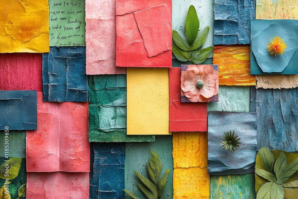 Colorful Thank You Notes Gratitude Appreciation Messages Vivid Collage ...