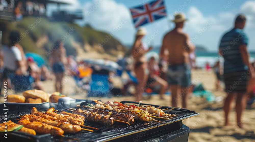 Australians Celebrate Australia Day with a Beach BBQ, Fun, and ...