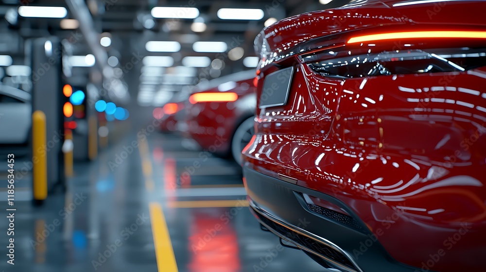 Innovative smart multi level parking garage featuring IoT controlled ...