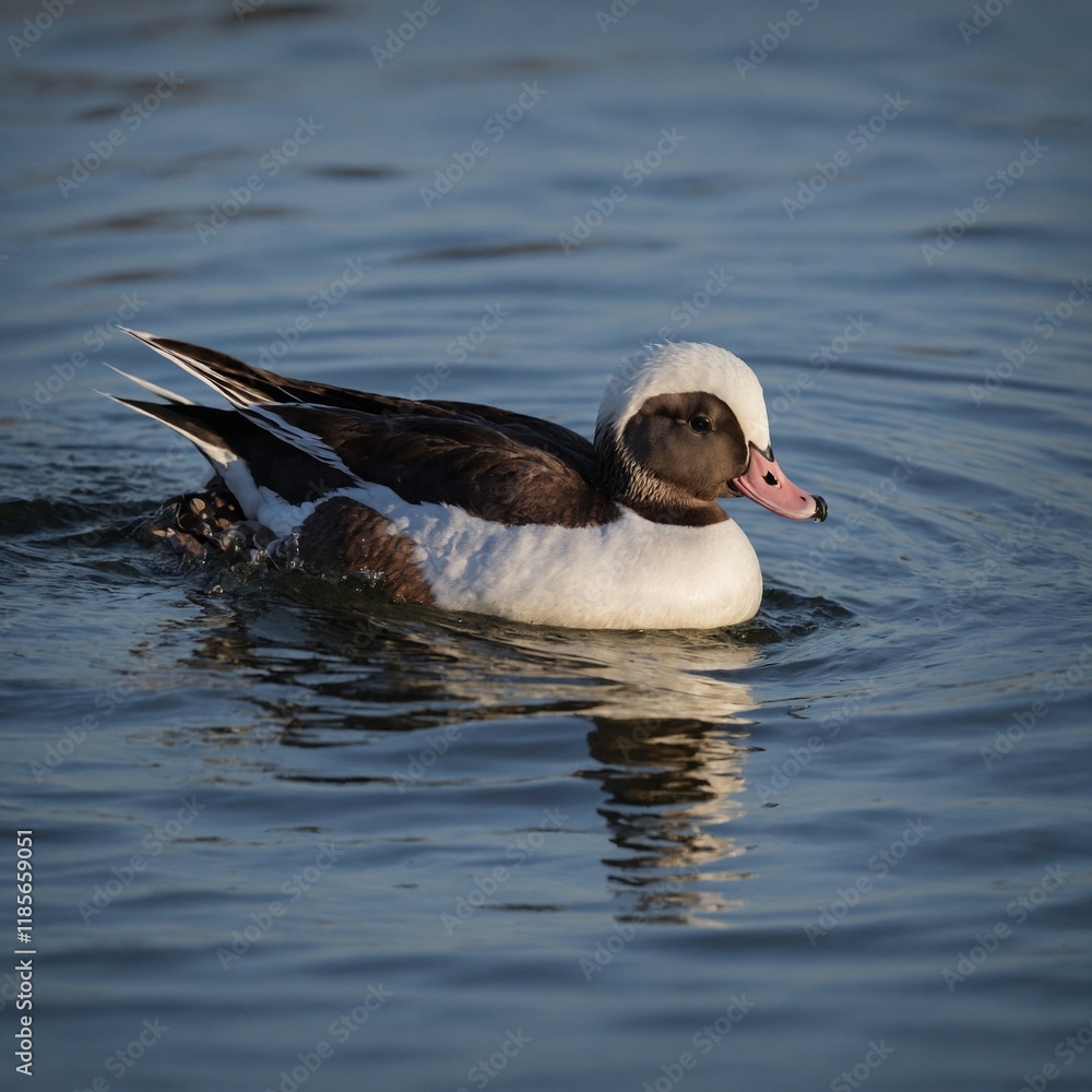 Create a fact sheet about the Long-tailed Duck for a wildlife education ...