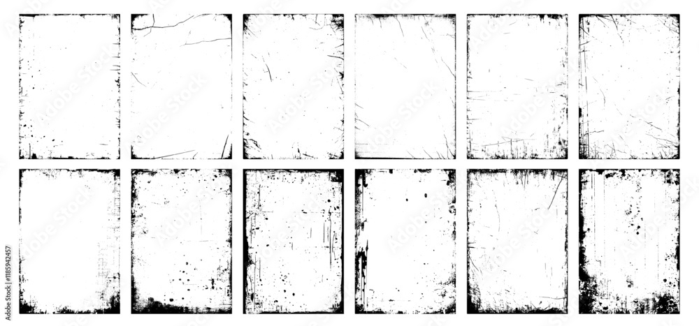 Realistic overlay texture, dirty stamp, photo album cover, graphic ...