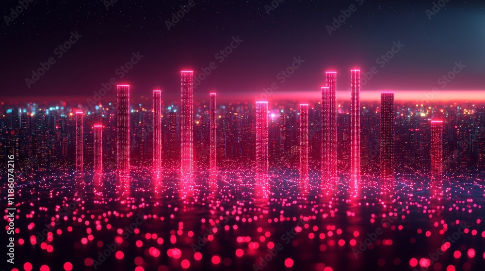 Within a software interface, a vibrant animation is designed, with ...