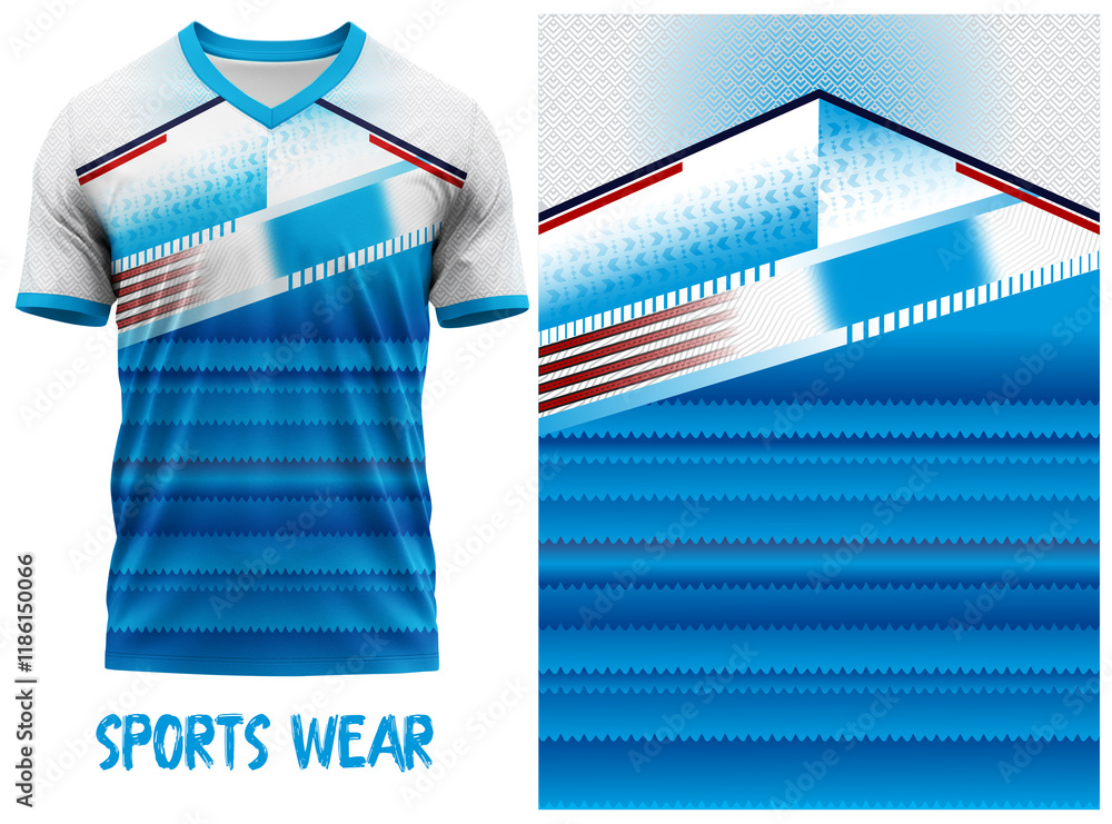 T-shirt V-neck Short sleeve. With knit jersey fabric and rib neck ...