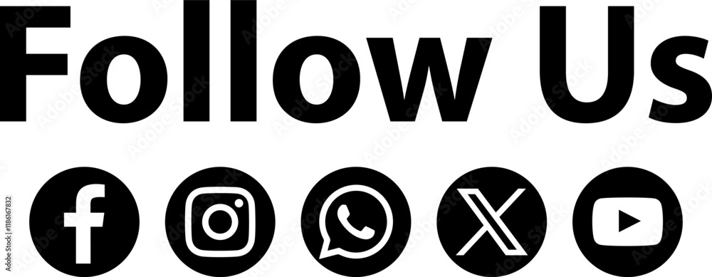 Social Media Icons,Facebook,Instagram,X,Twitter ,YouTube ,with qr code ...