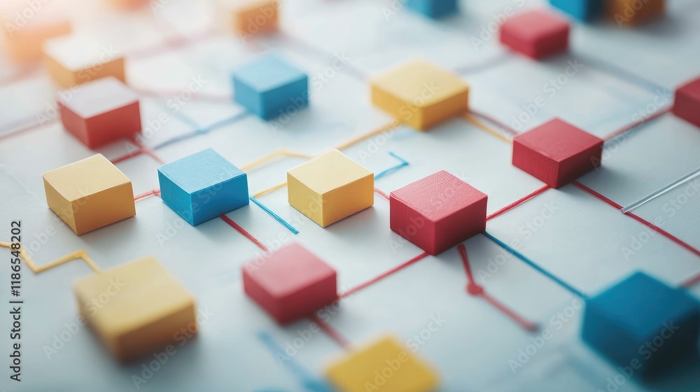 Modern flowchart design for optimizing business workflows and enhancing ...