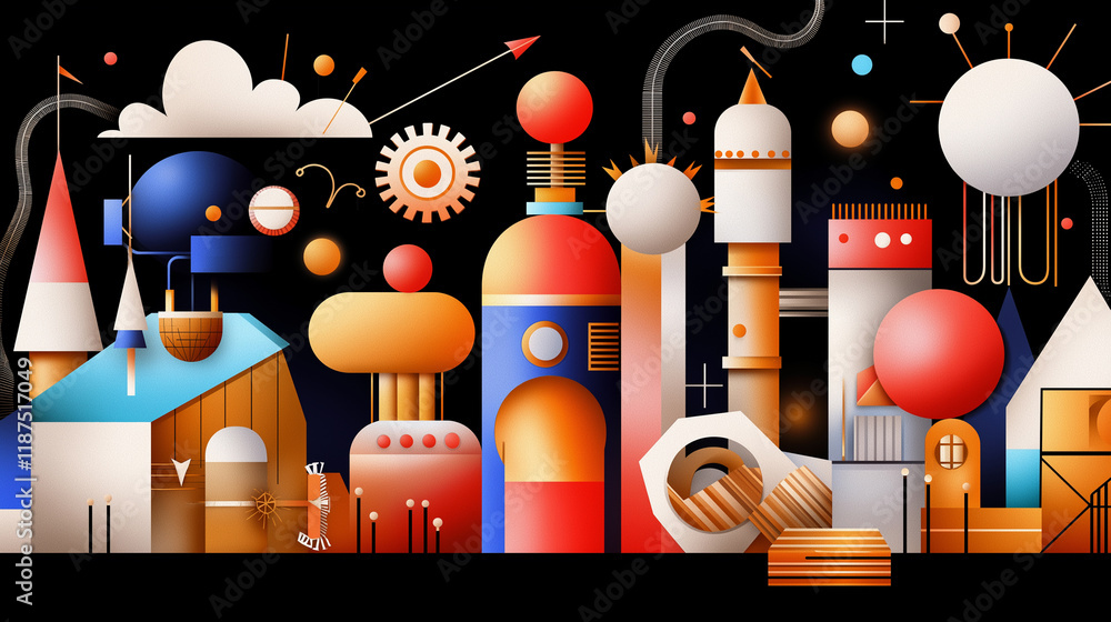 Gen Z's Steampunk World Unveiled - Gen Z inventors gather in a ...