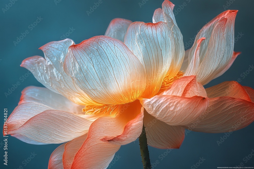 Ethereal Lotus Flower Glowing Light Festival Celebrations Diwali ...