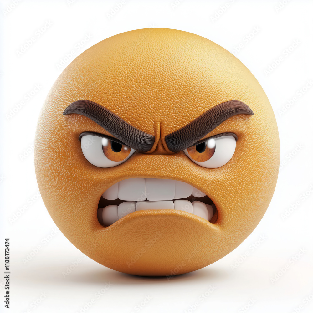 3D Emoji of Frustrated Indian Man, Transparent Background, Eyes Closed ...
