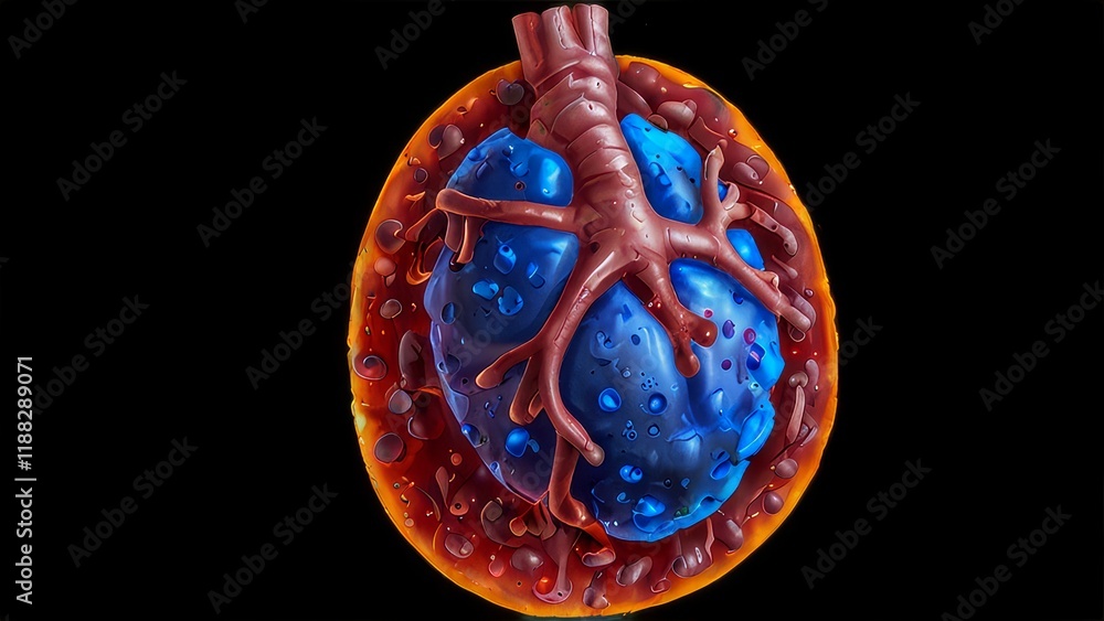 Human metapneumovirus or HMPV, virus causing upper and lower ...