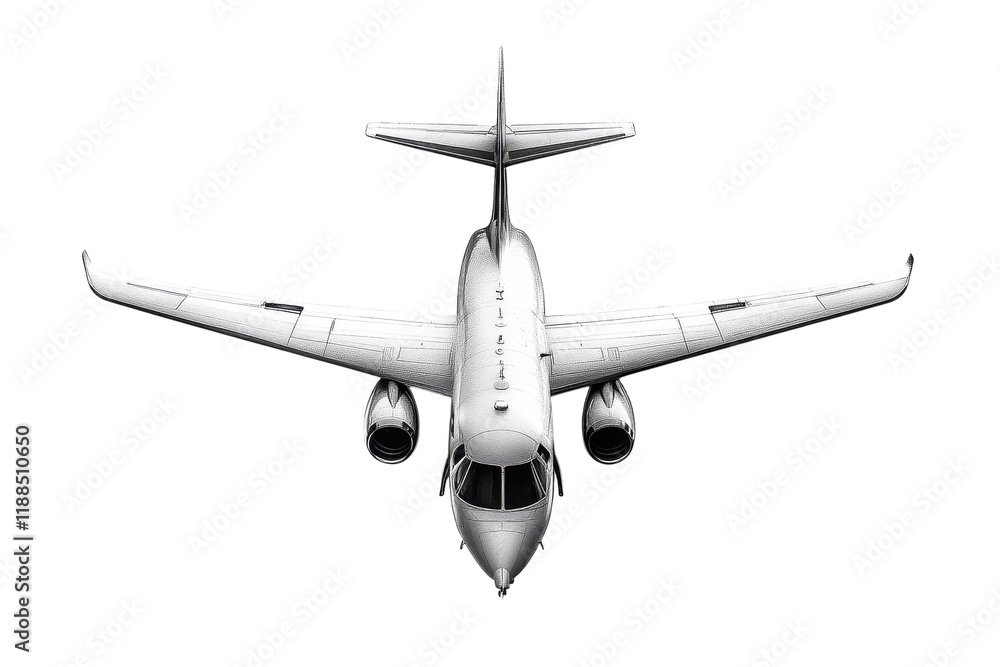 Jet Isolated on transparent Background for Aviation Industry and ...