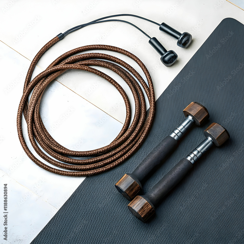 Jump rope is a fitness activity and sport involving jumping over a rope ...