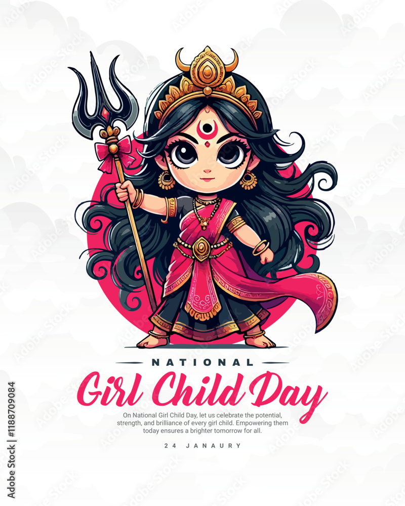 Happy National Girl Child Day known Balika Diwas in India on January ...