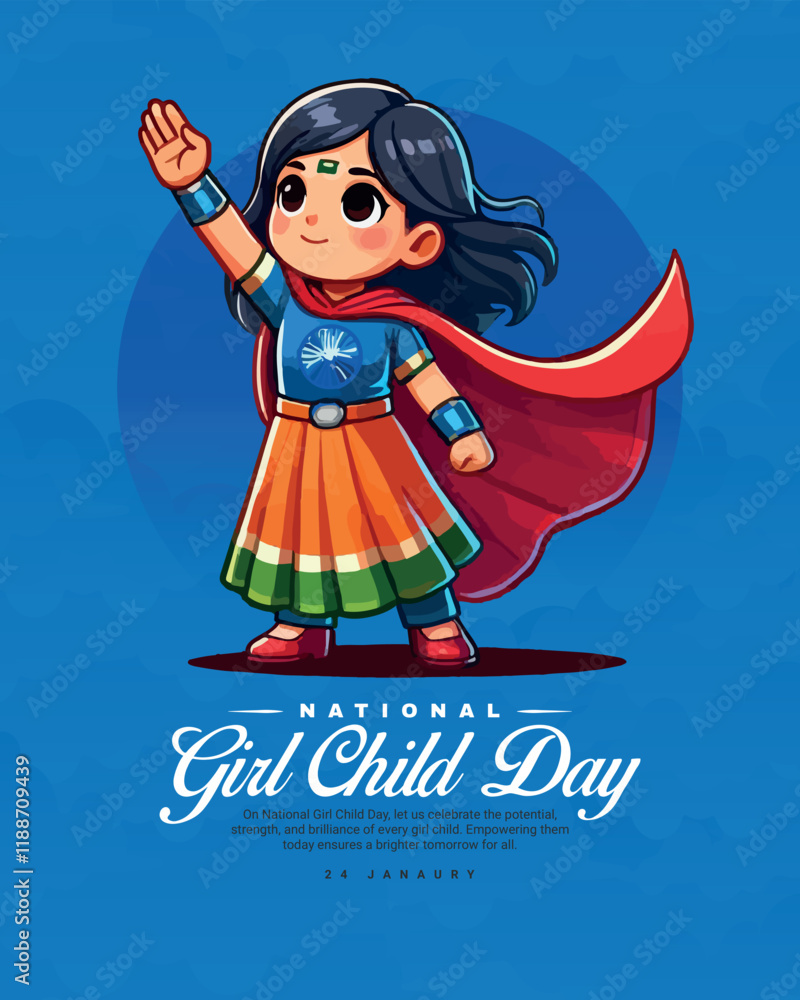 Happy National Girl Child Day known Balika Diwas in India on January ...