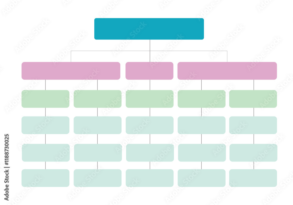 Infographic, Flowchart, Workflow, diagram, organization chart, vector ...