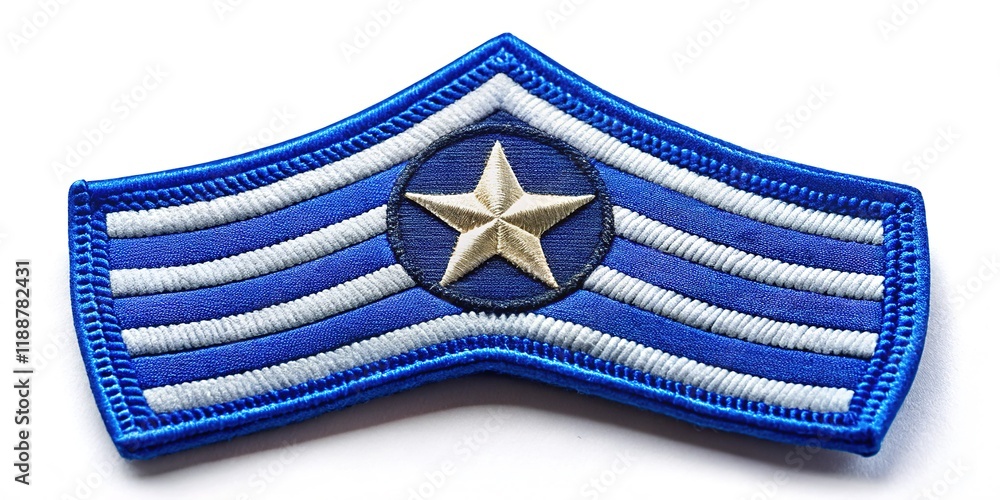 USAF Staff Sergeant Rank Insignia: High-Resolution, Detailed Close-Up ...