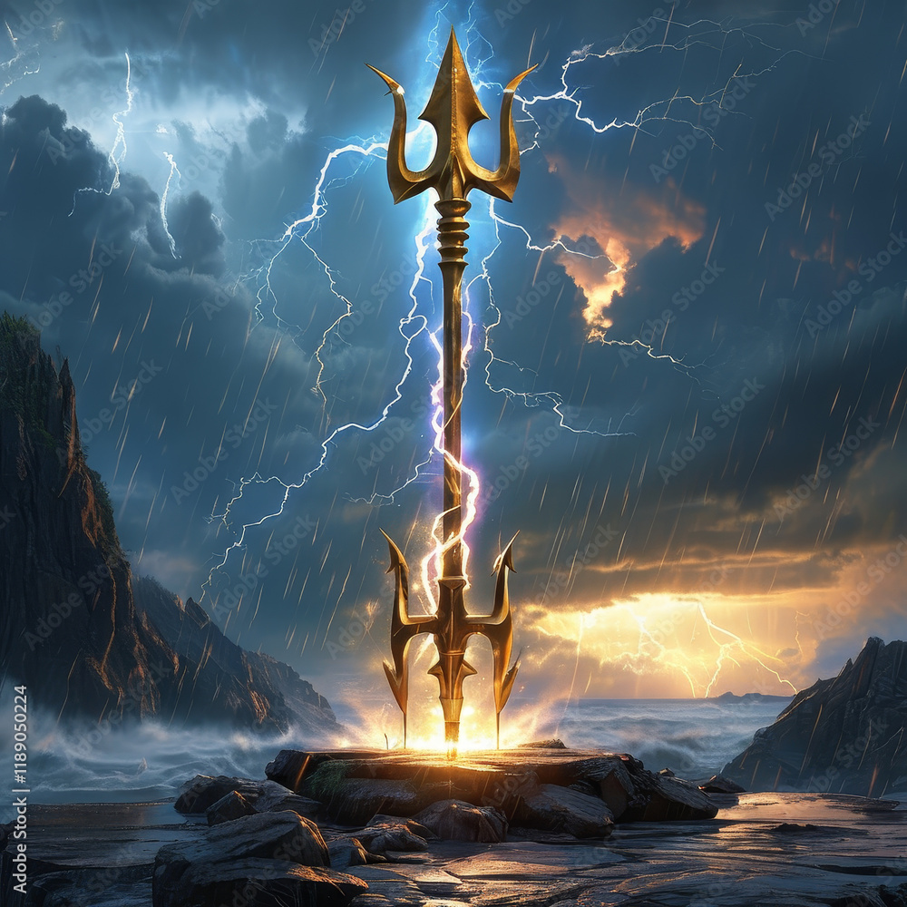 Great Night of Lord Shiva Background, Trishul’s radiance, Trishul ...
