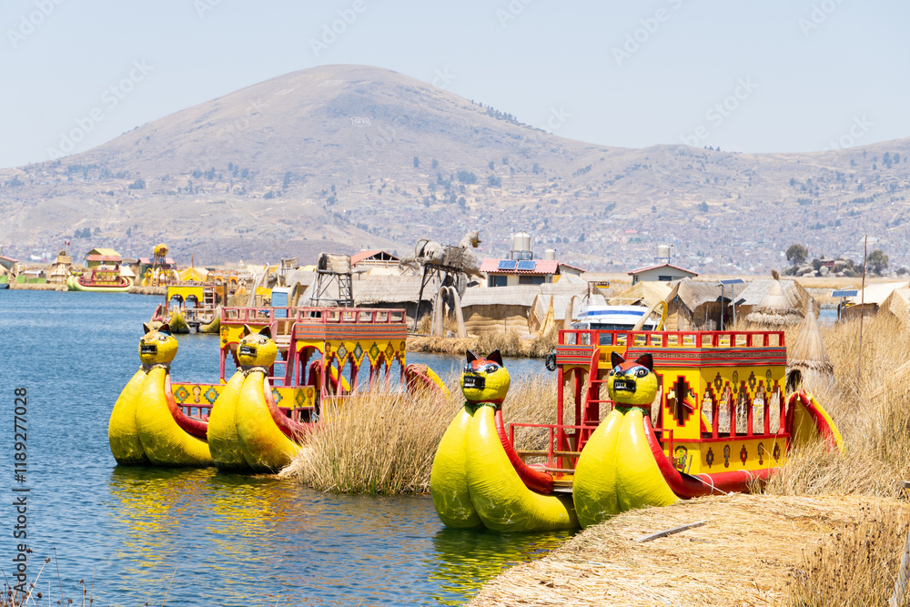 Visiting the indigenous Uros people of Lake Titicaca, who build boats ...