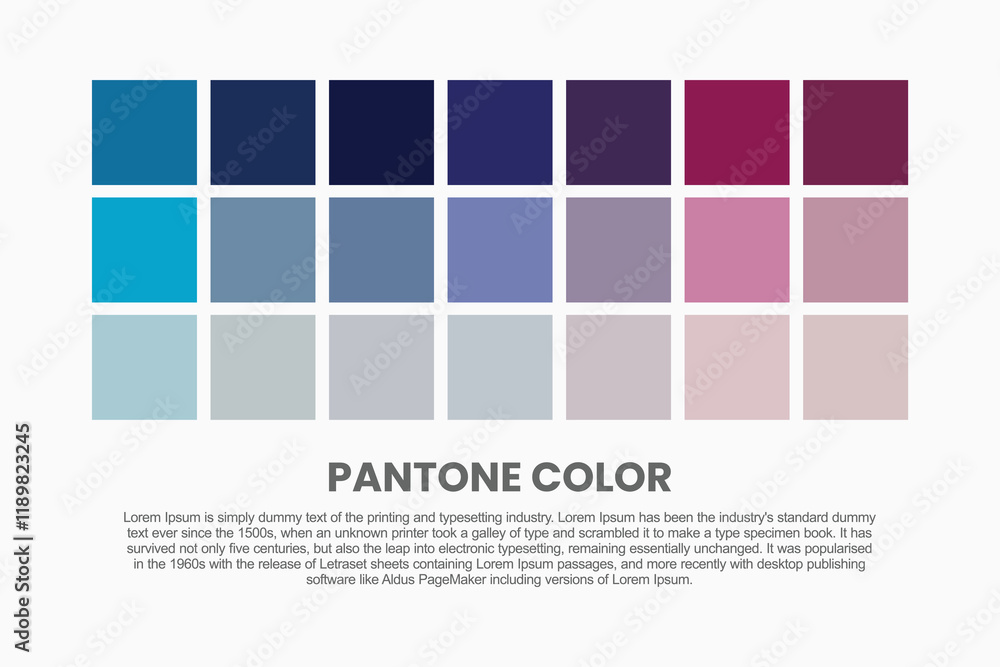 Good Pantone combination easy colour palette catalog samples. Color ...