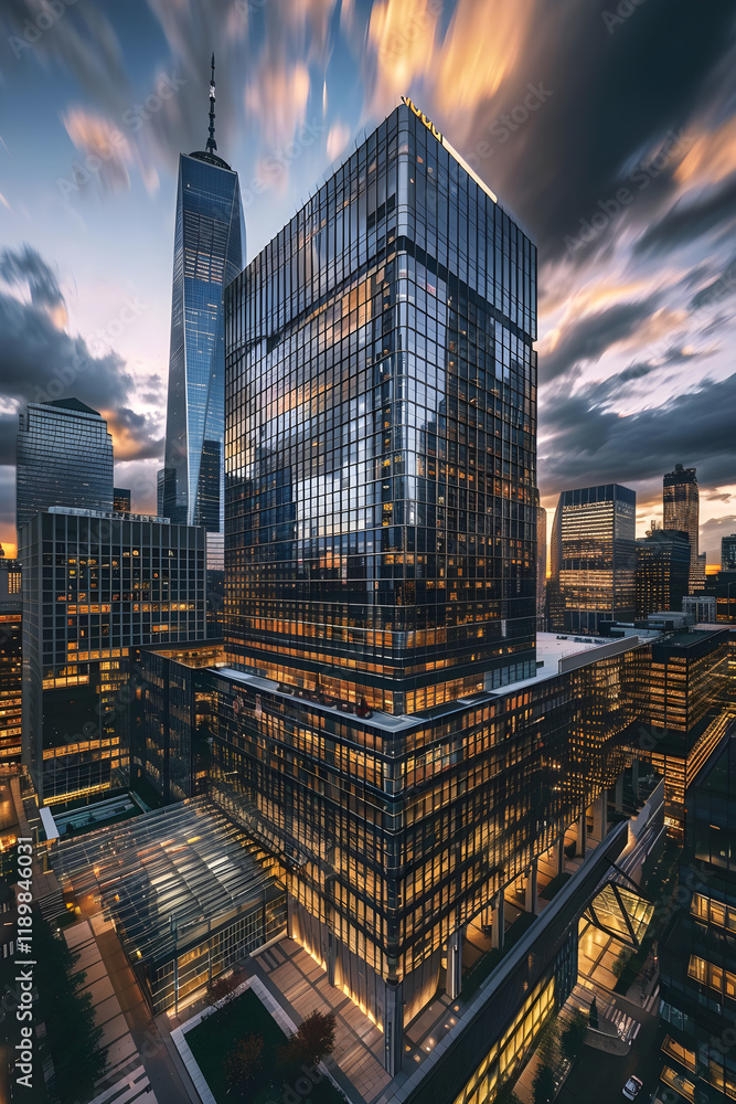 Imposing Structure: The Gleaming Edifice of the JP Morgan Building - A ...