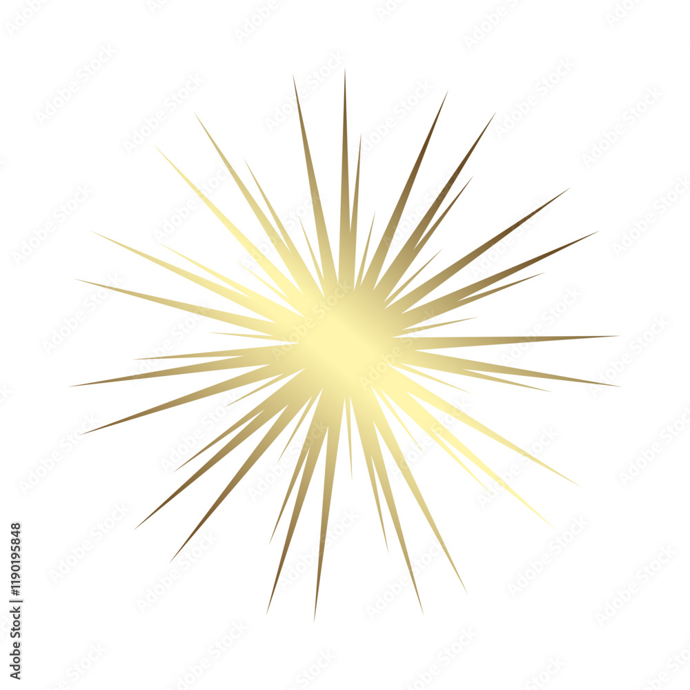 Luxury of five angles stars on dark background and Premium star button ...
